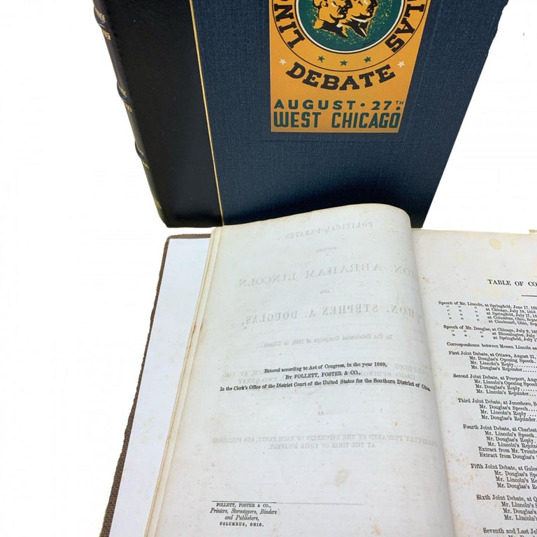 Political Debates Between Abraham Lincoln and Stephen Douglas First ...