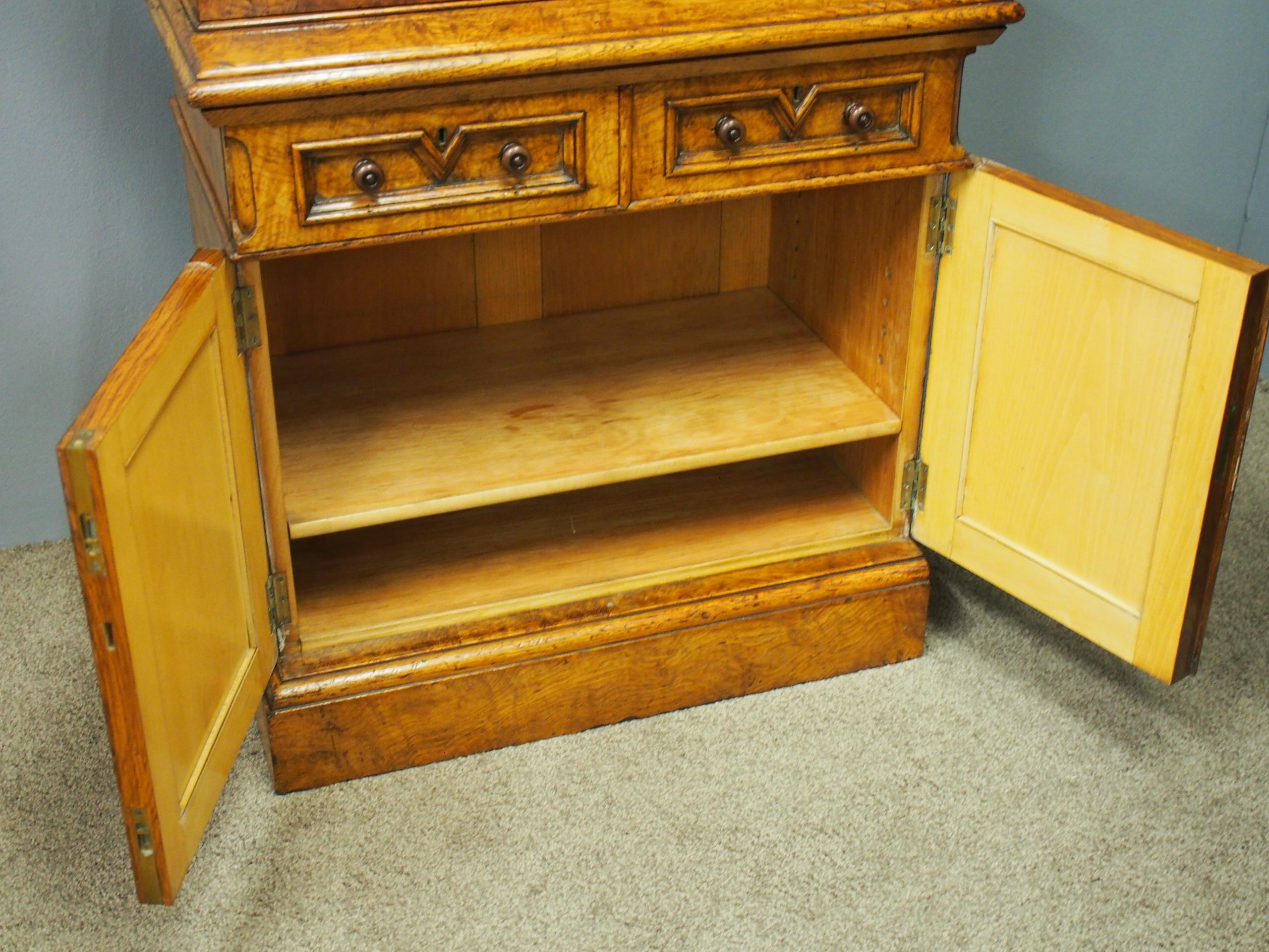 Pollard Oak Collectors Cabinet or Estate Cabinet For Sale at 1stDibs ...