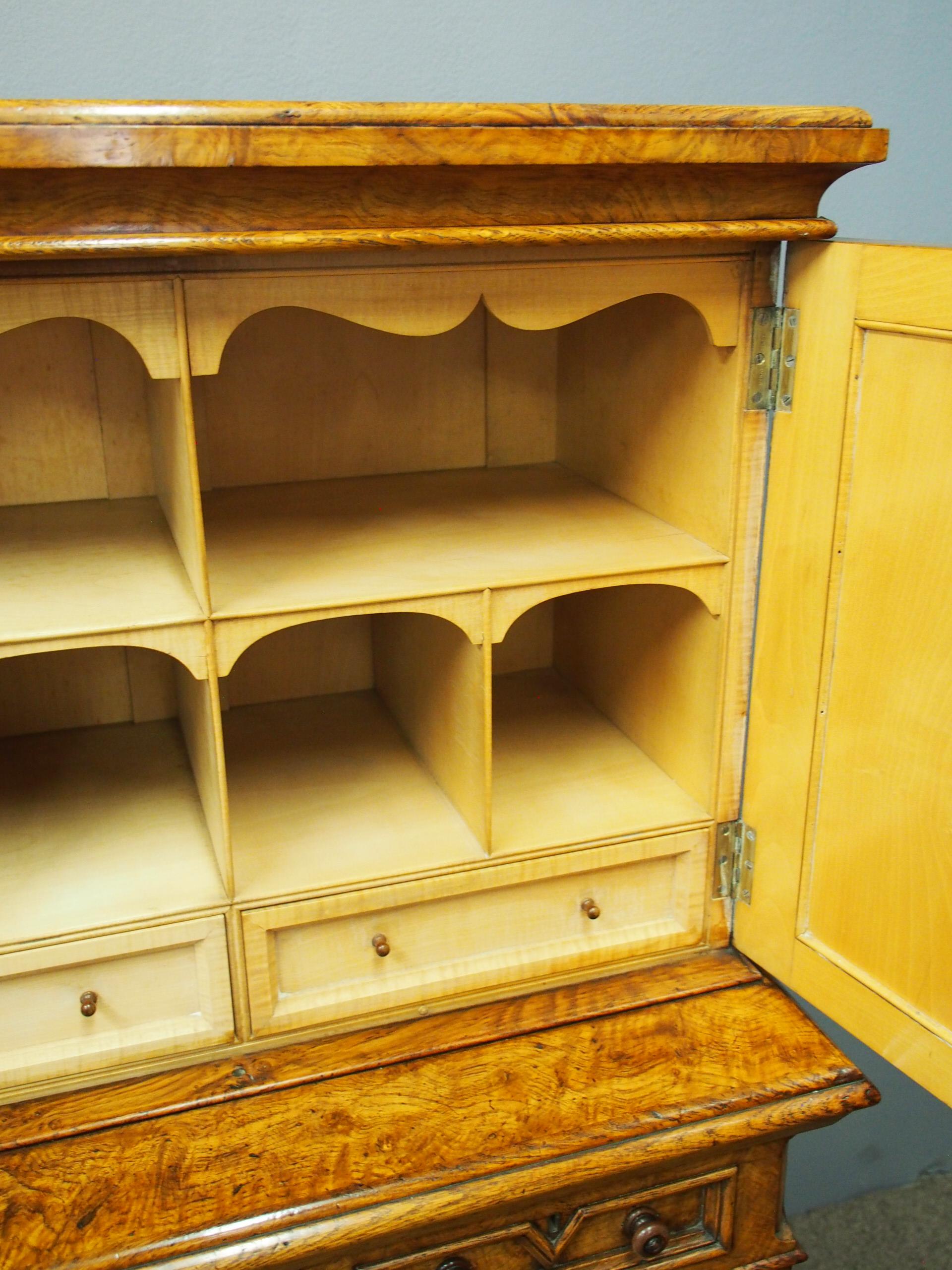 Pollard Oak Collectors Cabinet or Estate Cabinet For Sale at 1stDibs ...