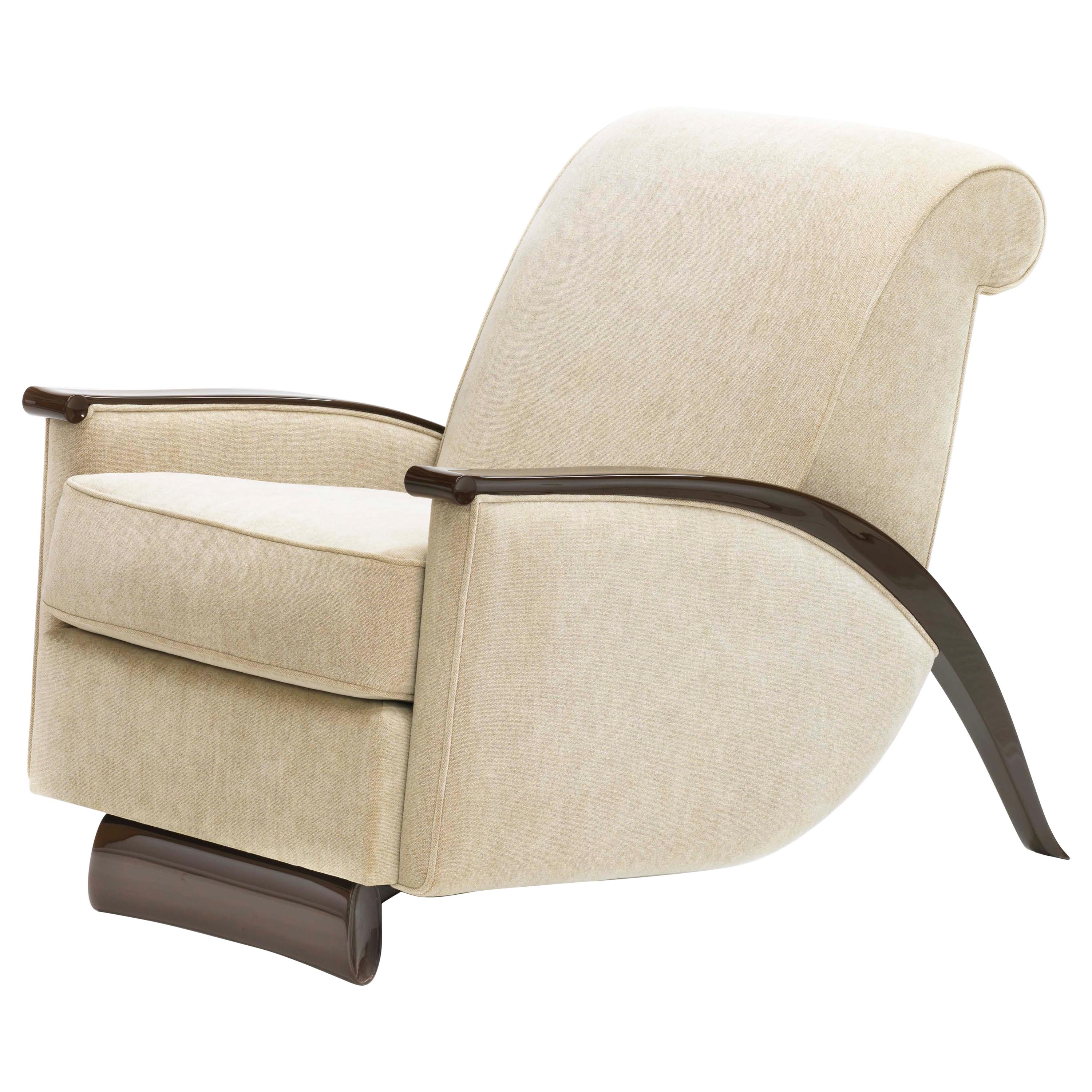 Emile-Jacques Ruhlmann, Fauteuil Guindé, Armchair, France, C, 1925 at ...