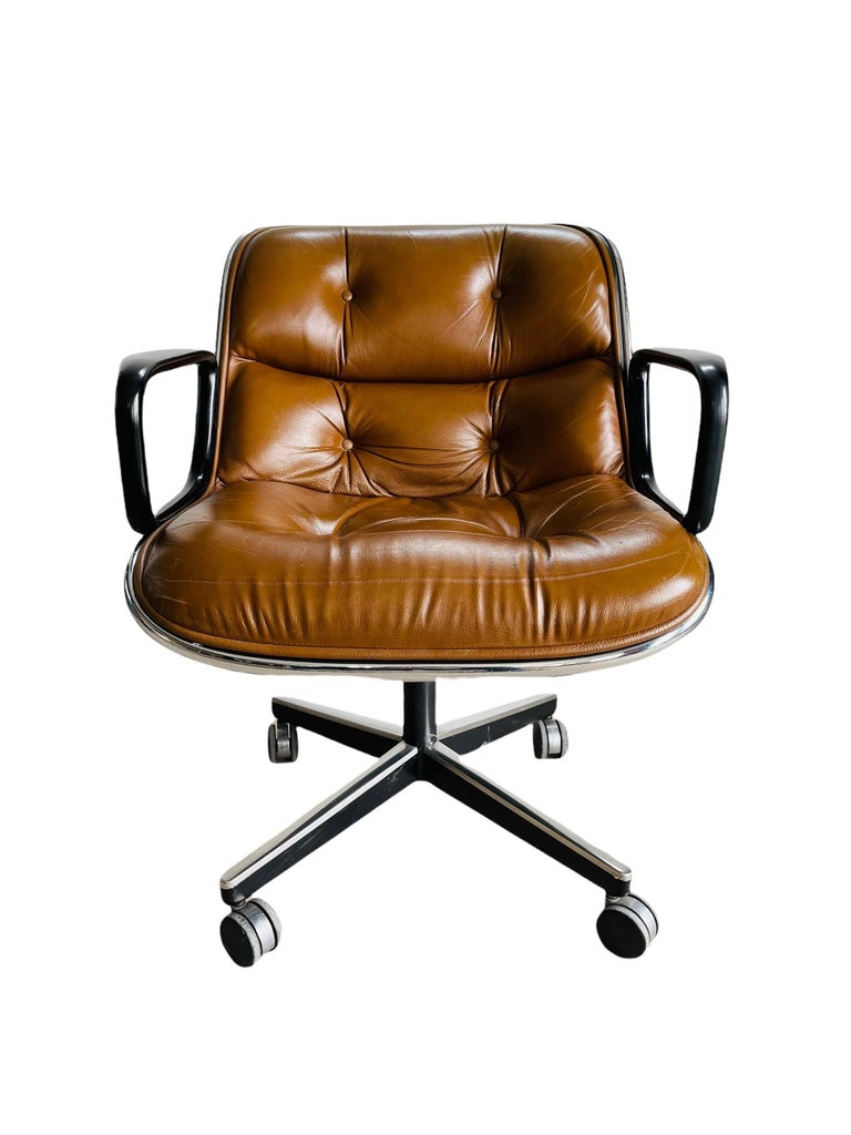 Pollock Executive Office Armchair Designed by Charles Pollock for Knoll ...