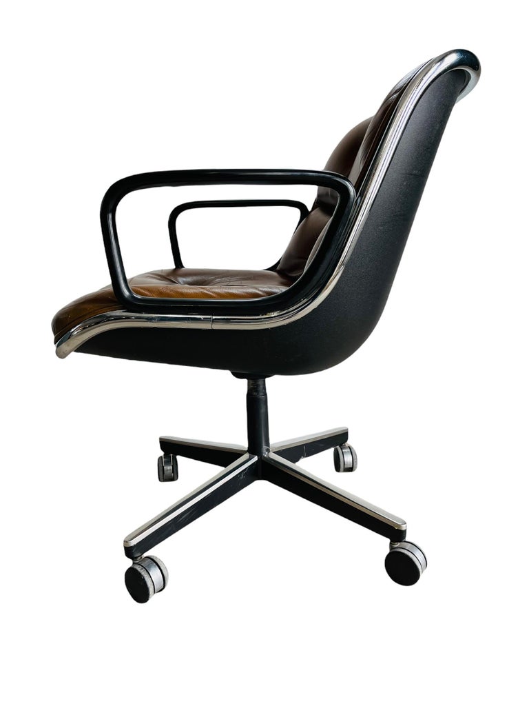 Pollock Executive Office Armchair Designed by Charles Pollock for Knoll ...