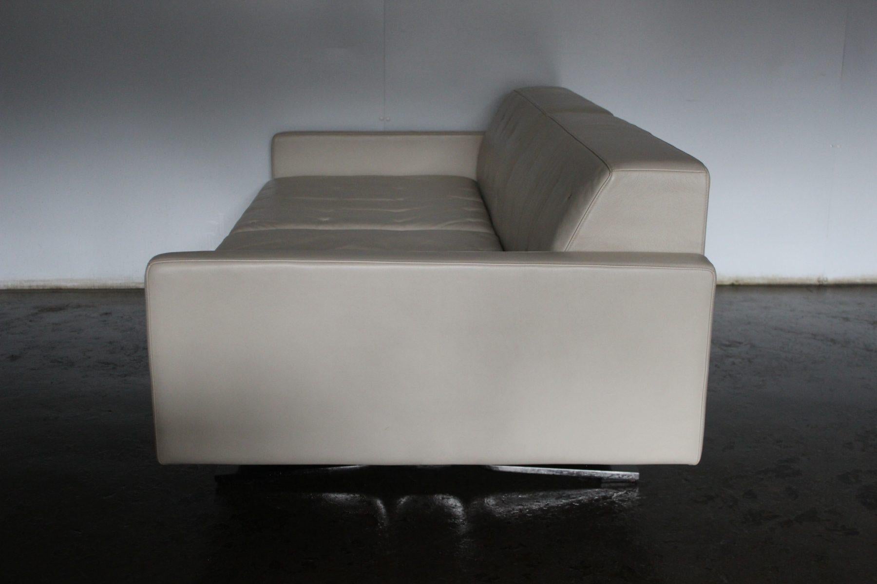 Poltrona Frau “Kennedee” 2-Seat Sofa, in “Panna 51” Pelle Frau SC ...