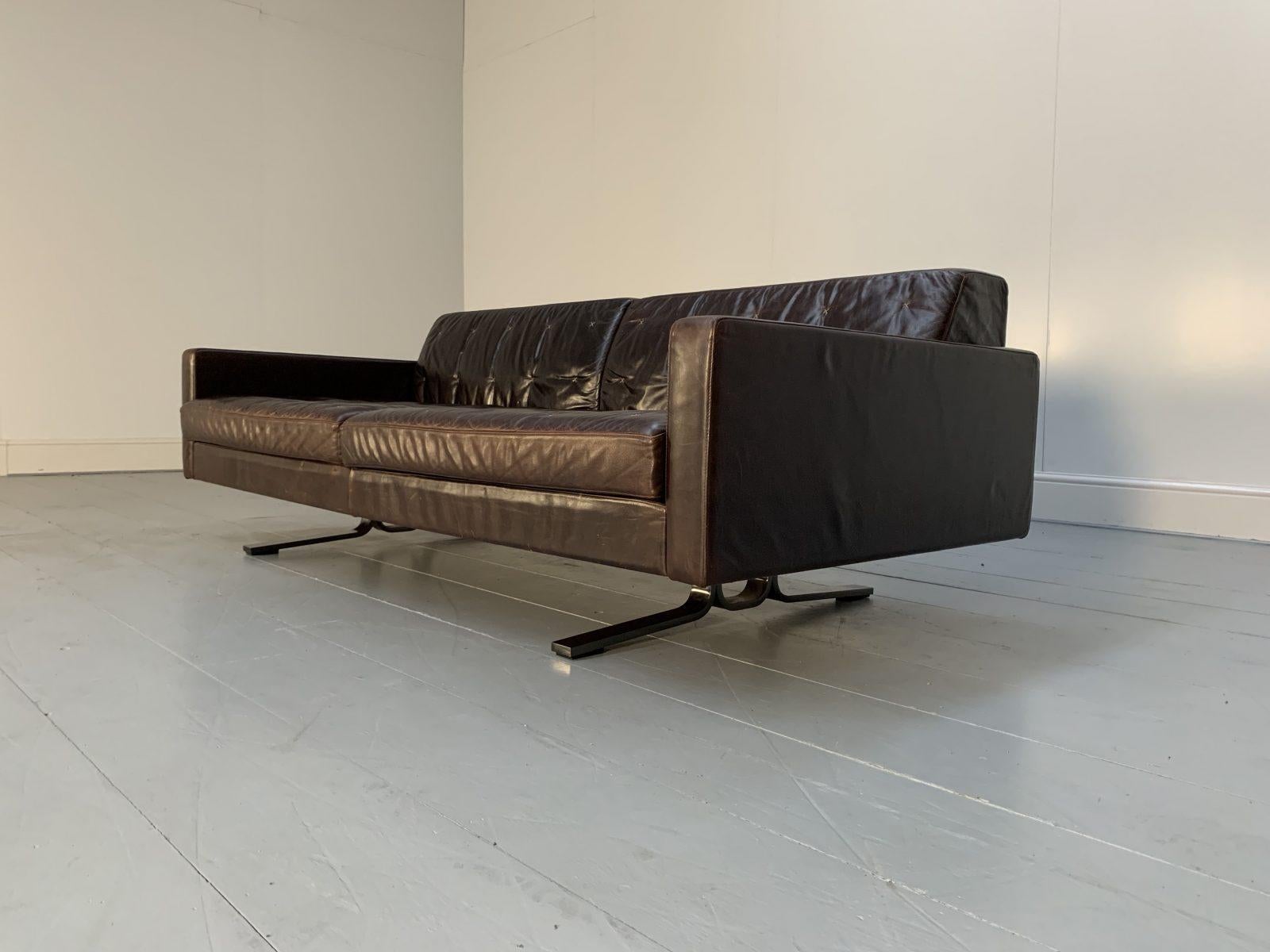 Poltrona Frau "Kennedee" Sofa - In Oxblood "Heritage" Leather For Sale ...