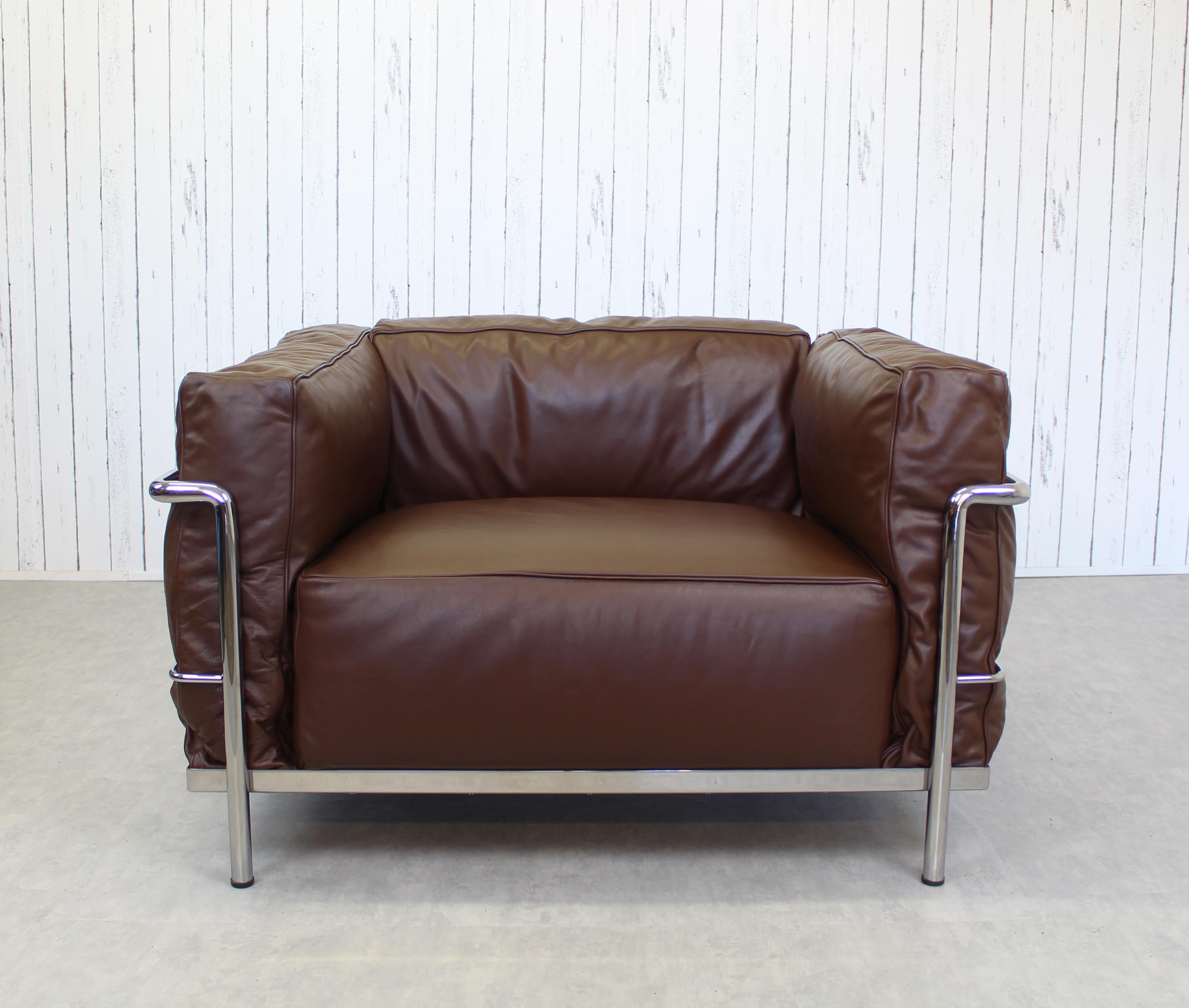 Poltrona Lc3 Le Corbusier, Cassina, Charlotte Perriand For Sale at ...