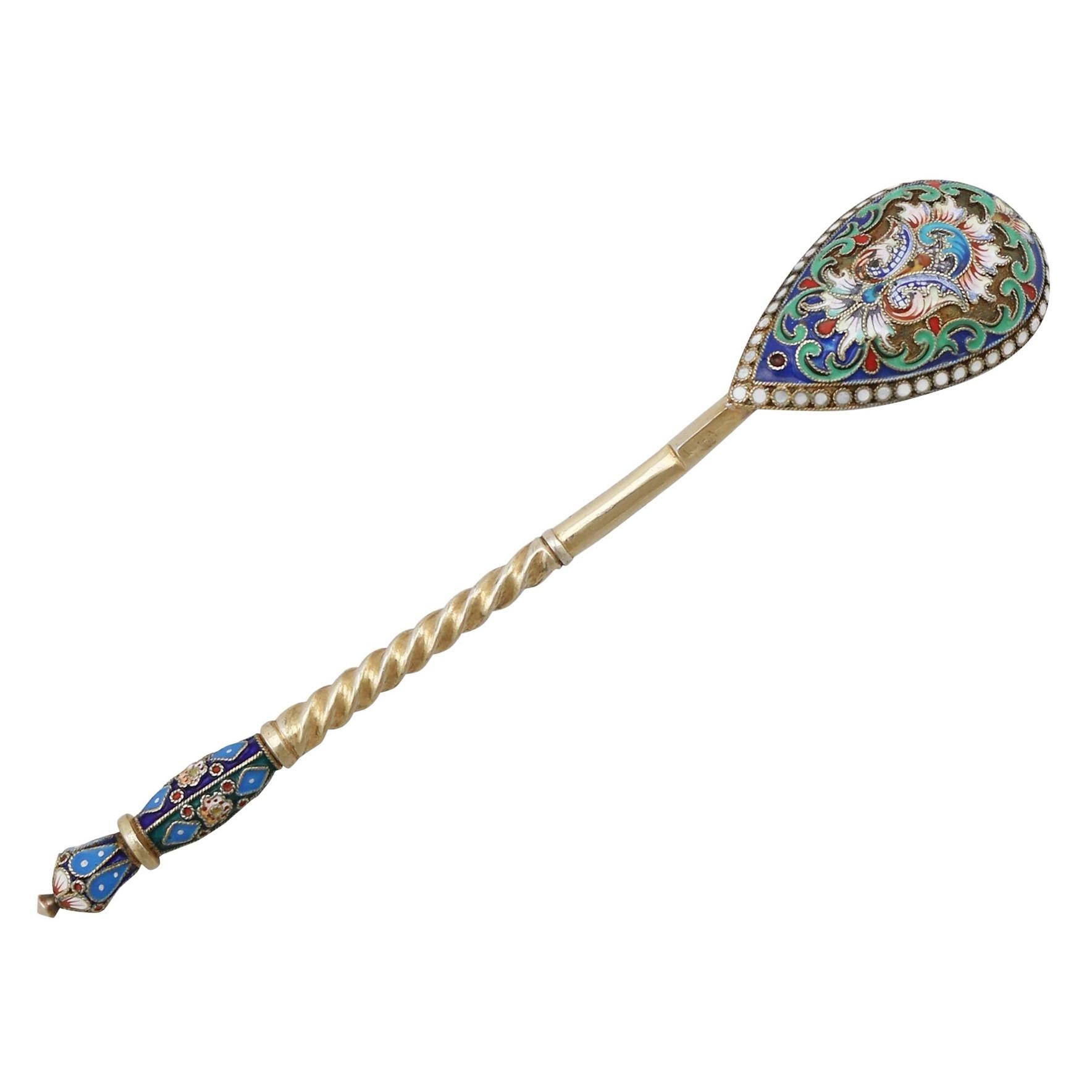 Antique Vienna Enameled Plate, circa 1870 For Sale at 1stDibs