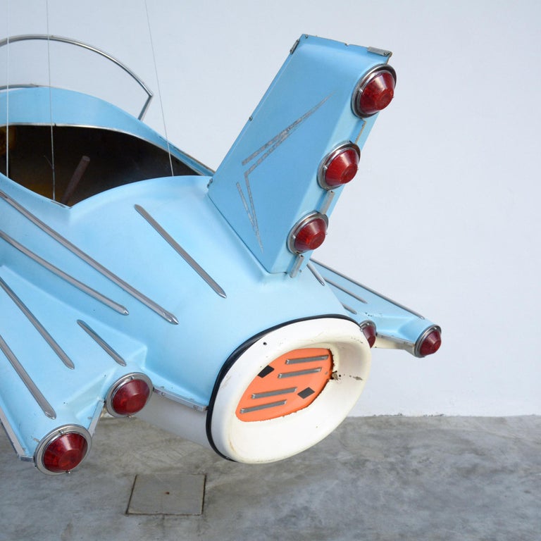 Polyester Carousel Fairground Rocket Plane of the 1960s at 1stDibs