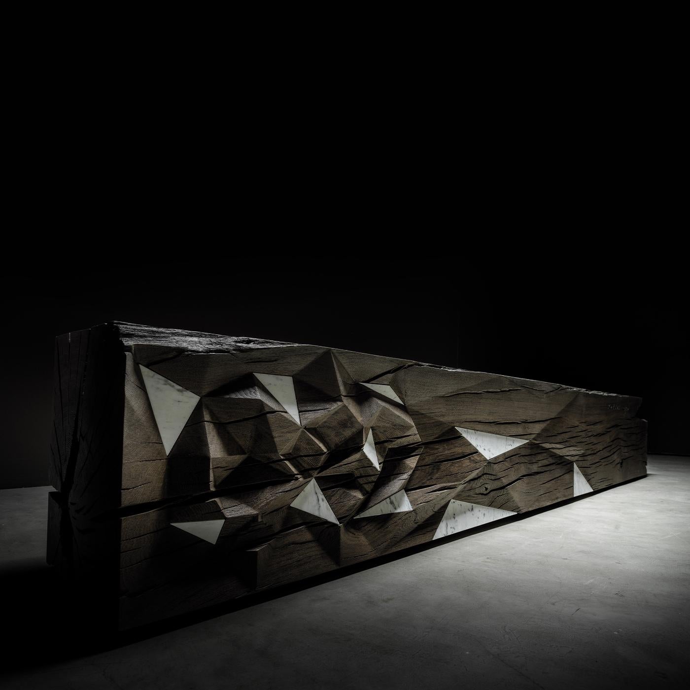 Polygon Bench For Sale at 1stDibs