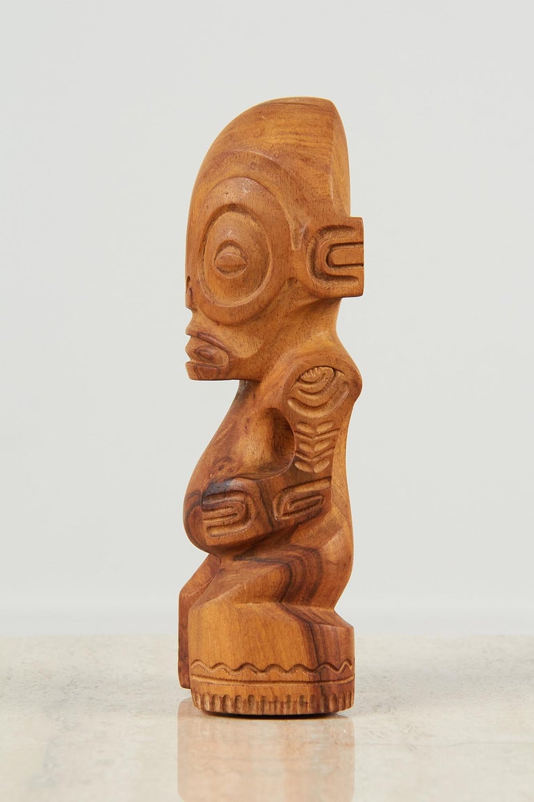 Polynesian Carved Sculpture at 1stDibs