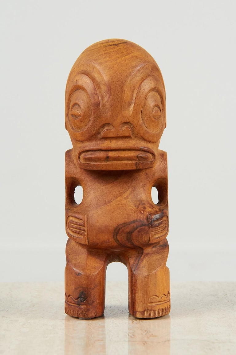 Polynesian Carved Sculpture at 1stDibs