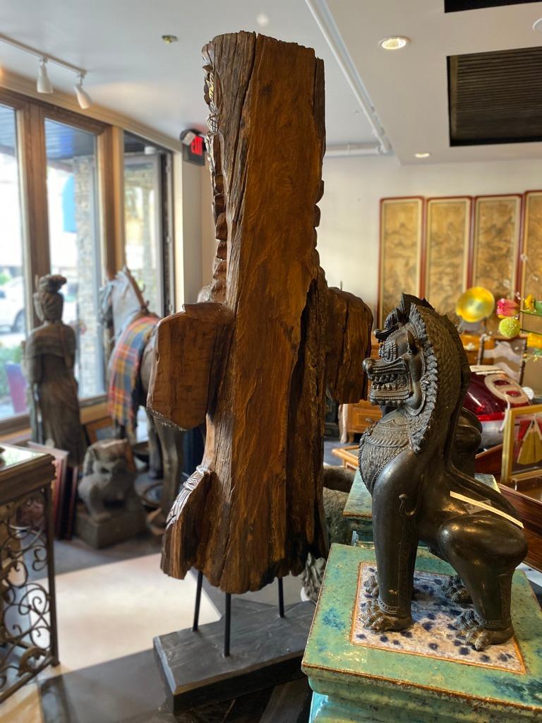Southeast Asian Standing Chief Statue at 1stDibs
