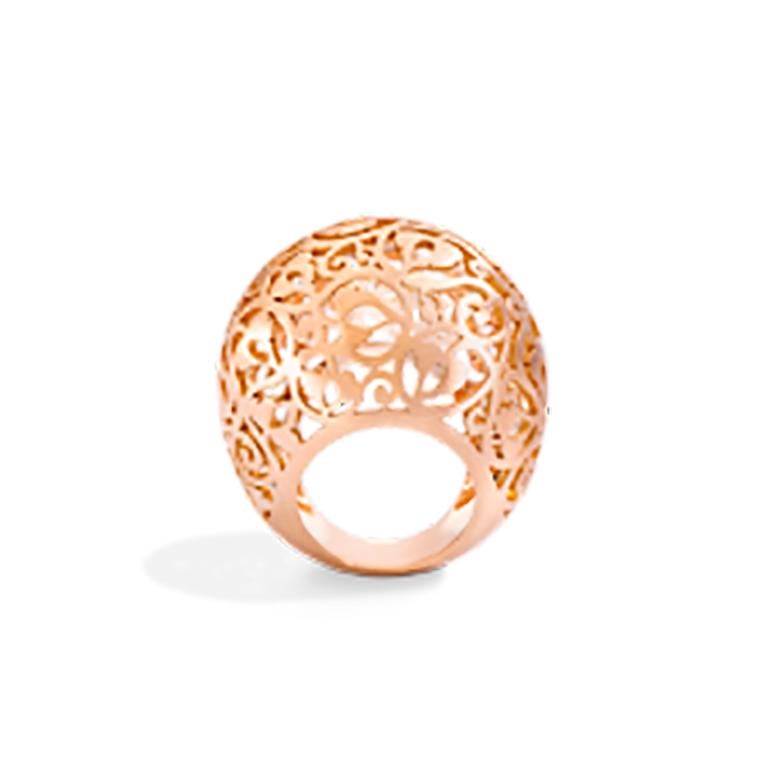Pomellato Arabesque Collection Ring in 18 Karat Rose Gold at 1stDibs