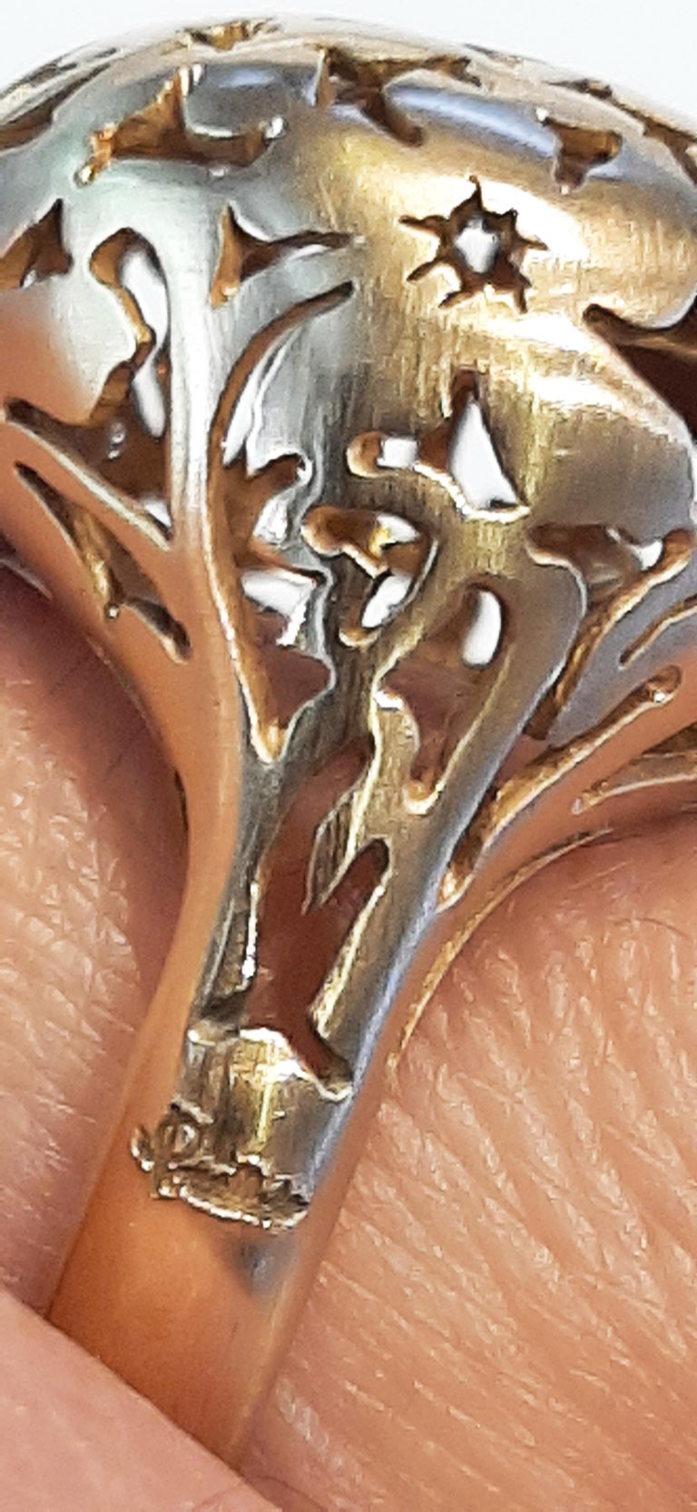 Pomellato Arabesque Collection Ring in 18 Karat Rose Gold at 1stDibs