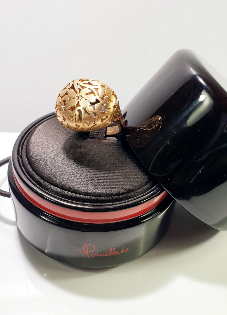 Pomellato Arabesque Collection Ring in 18 Karat Rose Gold at 1stDibs