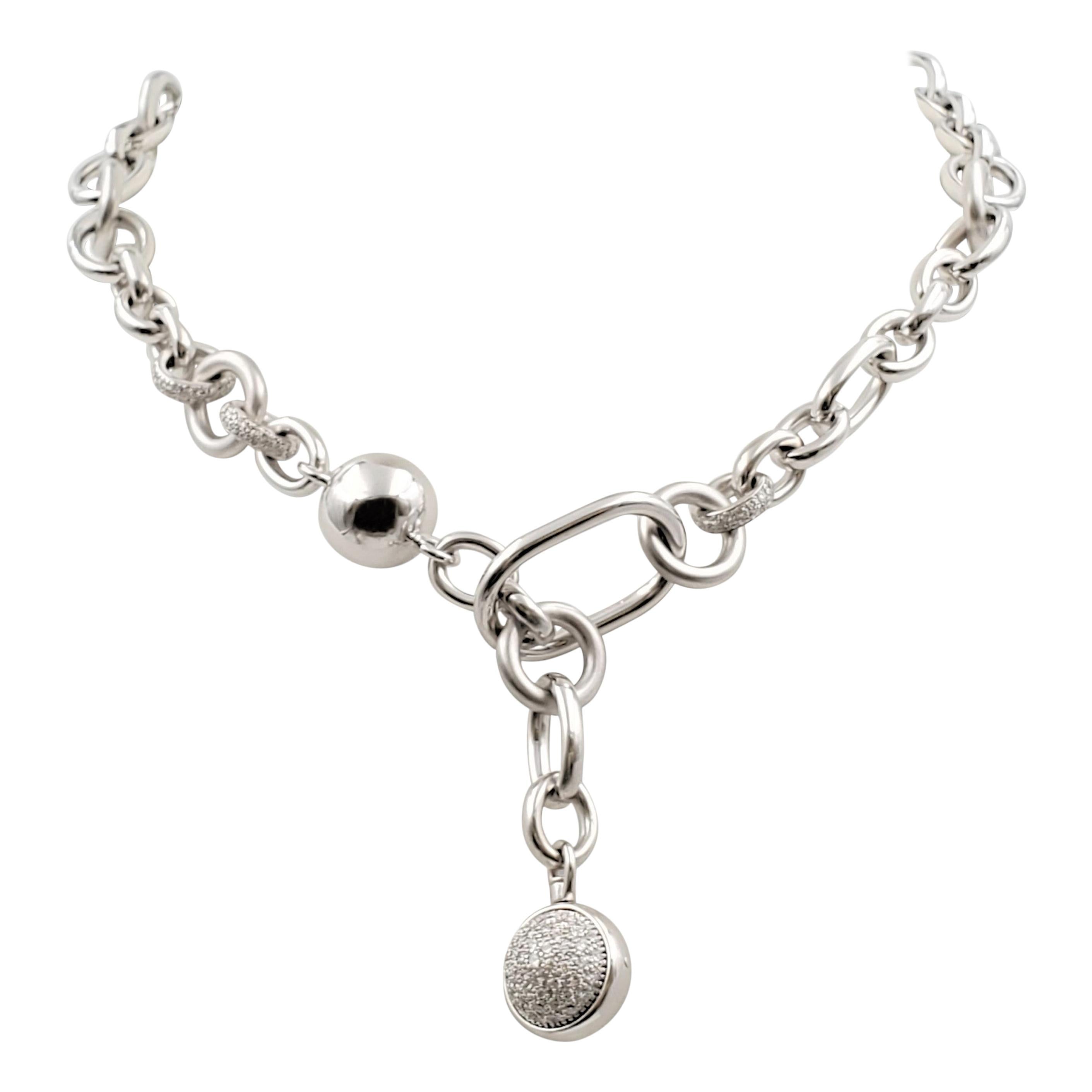 Pomellato 'Boule Collection' White Gold and Diamond Necklace at 1stDibs ...
