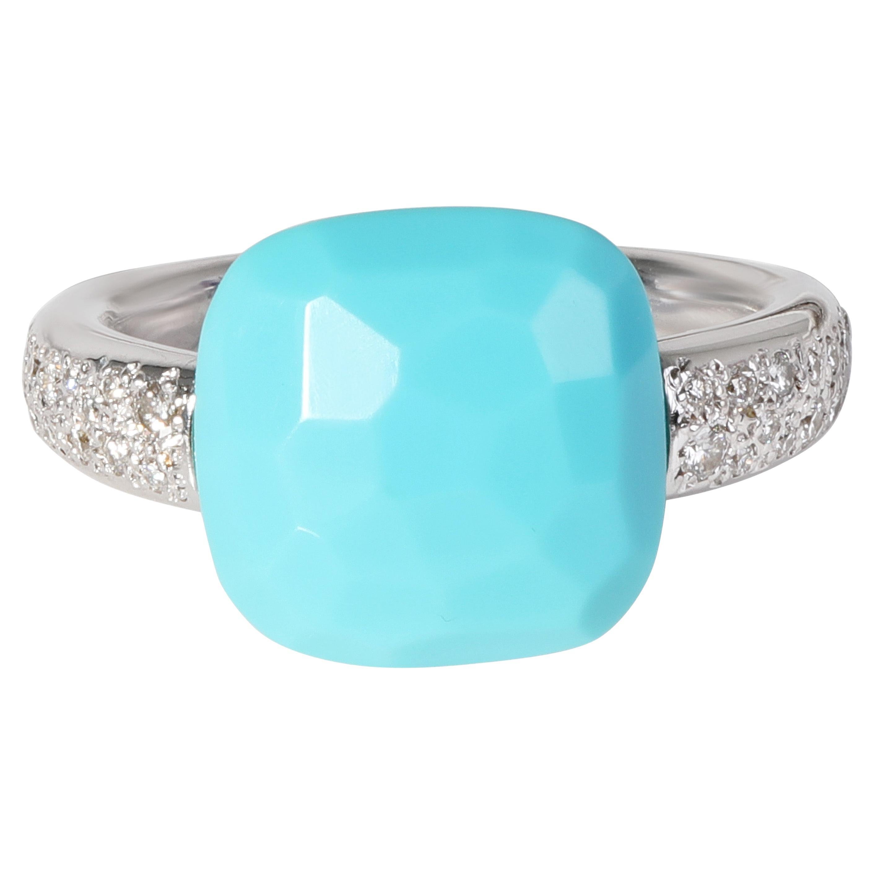 Pomellato Capri Turquoise Amethyst Gold Ring at 1stDibs | pomellato ...
