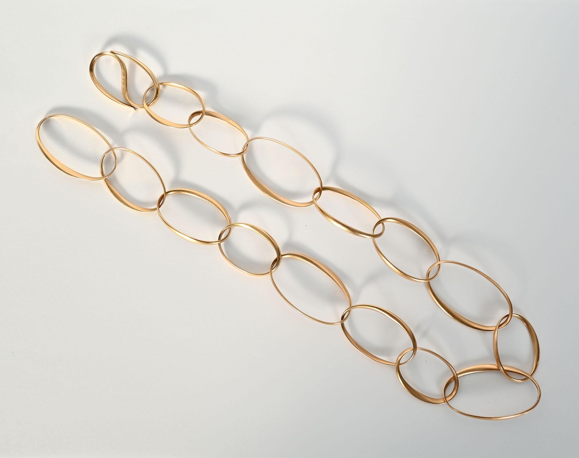 Pomellato Gold Chain Necklace For Sale at 1stDibs