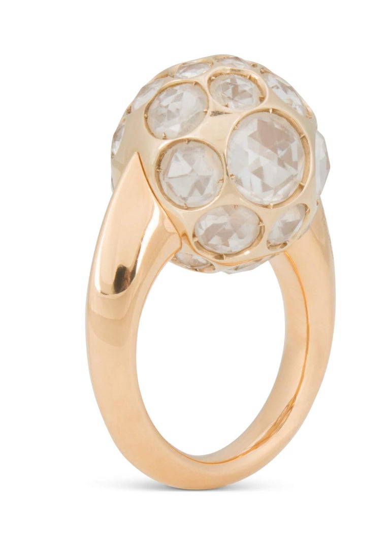 Pomellato 'Harem' Ring aus Gold und Bergkristall bei 1stDibs