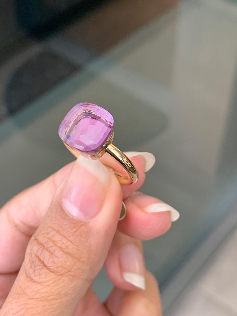 Pomellato Nudo Collection Rose De France 18 Carat Rose Gold Ring at ...