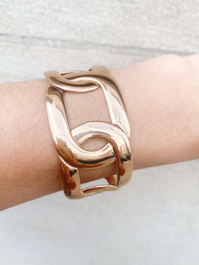 Pomellato Tango Rose Gold Cuff Bracelet at 1stDibs