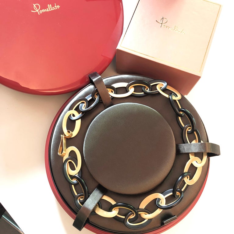 Pomellato Victoria Iconic Collection Jet 18 Karat Rose Gold Necklace at ...
