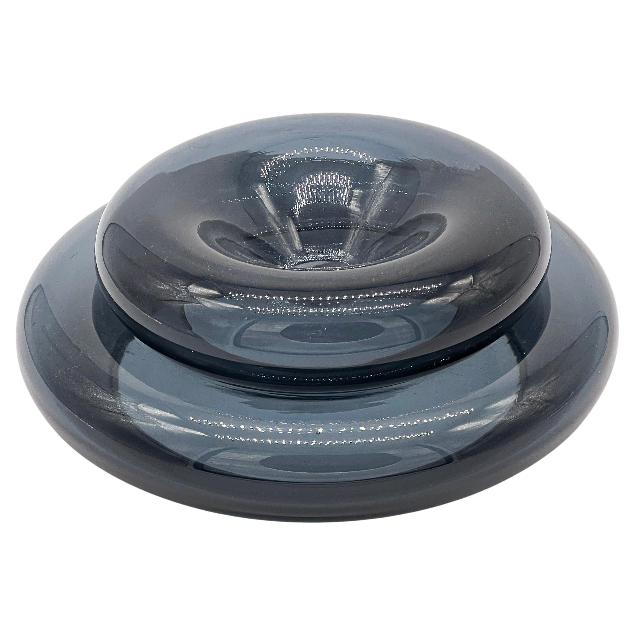 Pomeri by Eleonore Peduzzi Riva, Glass Centerpiece For Sale at 1stDibs