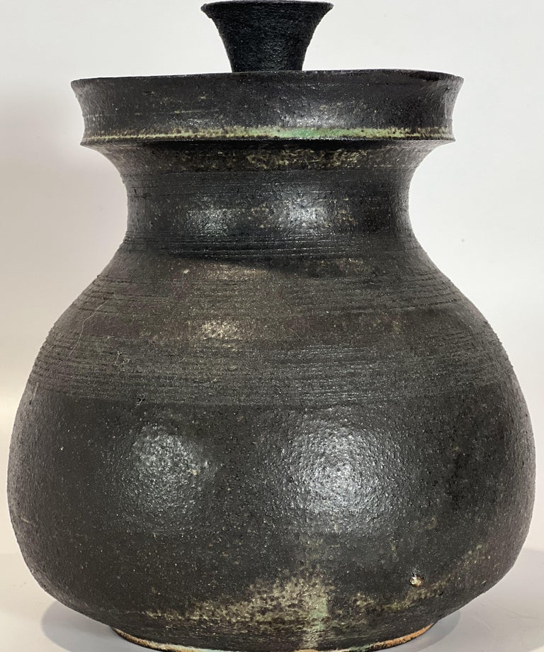 Pond Farm Covered Jar circa 1960 Marguerite Wildenhain California ...