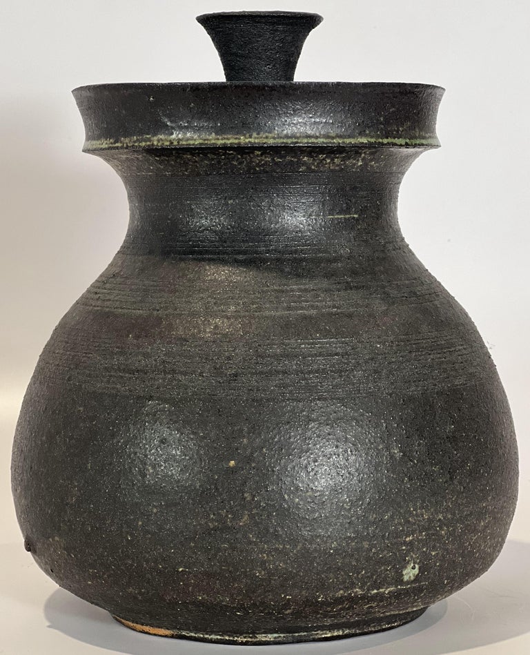Pond Farm Covered Jar circa 1960 Marguerite Wildenhain California ...