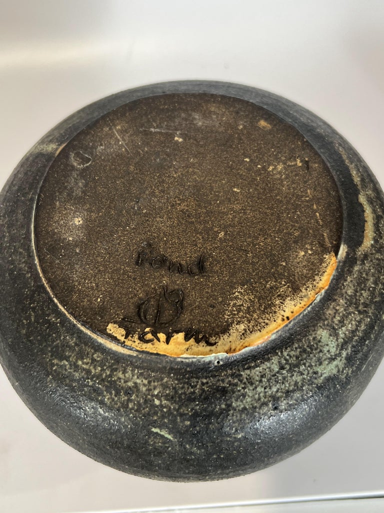 Pond Farm Covered Jar circa 1960 Marguerite Wildenhain California ...