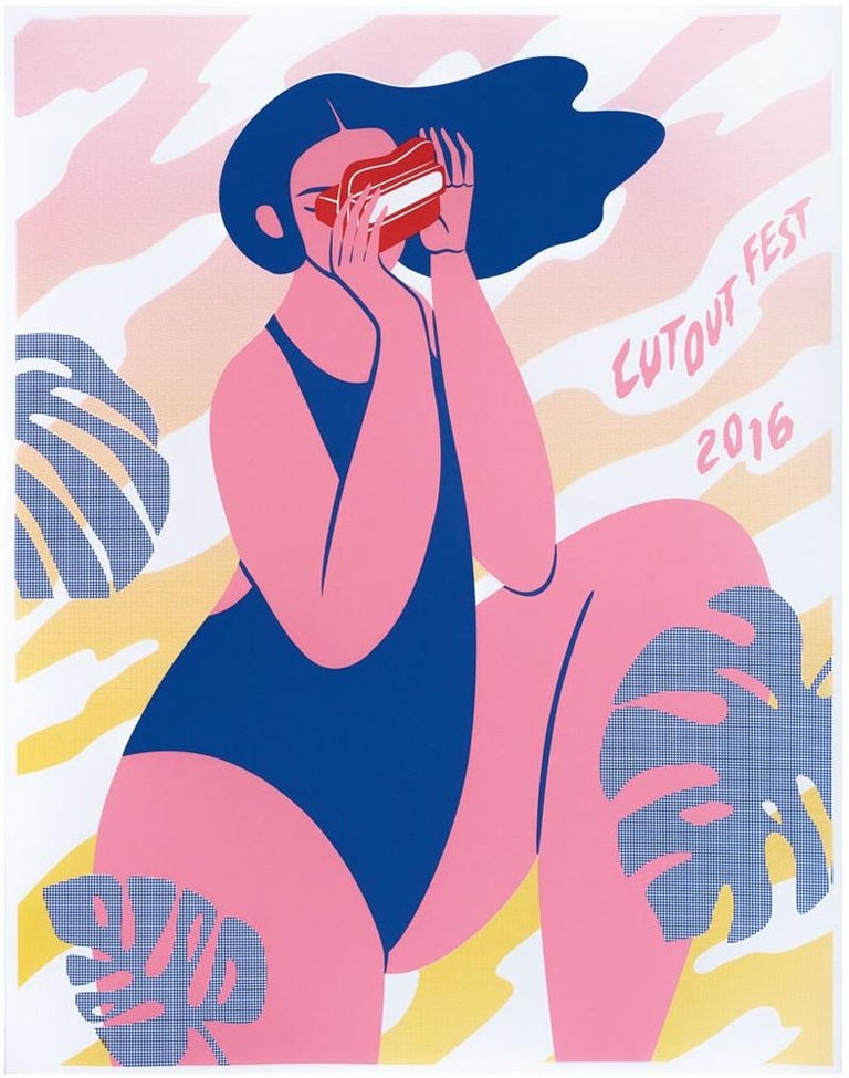 PONI (Hilda Palafox) - Cartel Artístico CUT OUT FEST 2016 at 1stDibs
