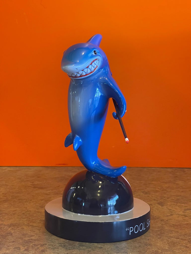 "Pool Shark" Signed Limited Edition Resin Sculpture by Michael Godard ...