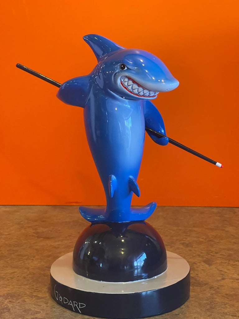 "Pool Shark" Signed Limited Edition Resin Sculpture by Michael Godard ...