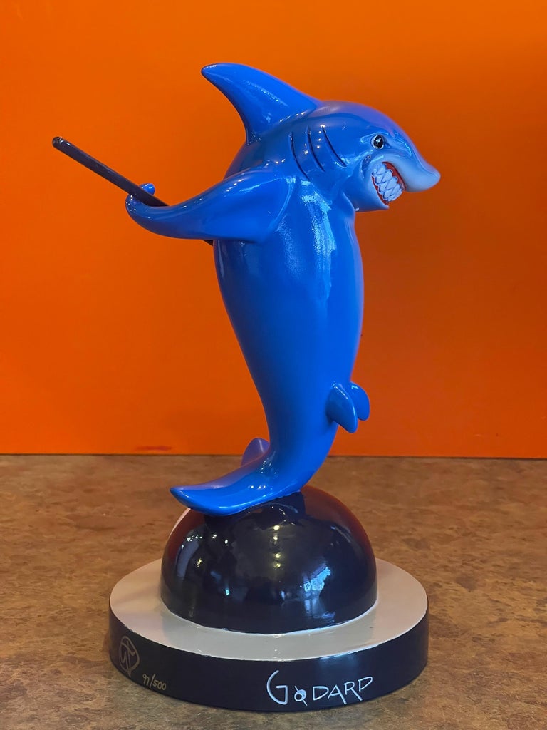 "Pool Shark" Signed Limited Edition Resin Sculpture by Michael Godard ...