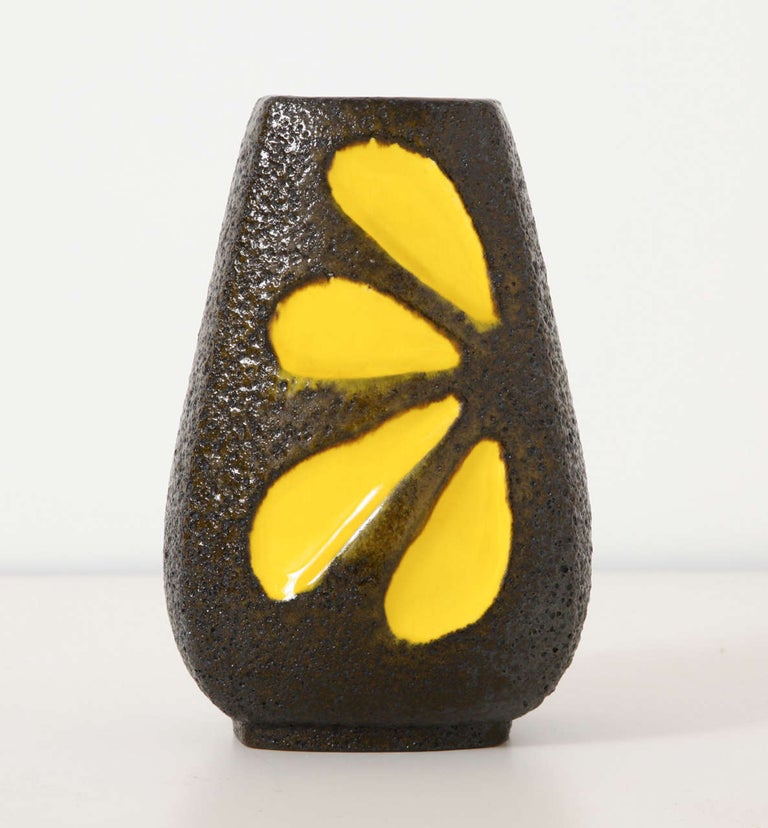 Pop-Art Fat Lava Ceramic Vase Germany designed by Emons and Sohne ...