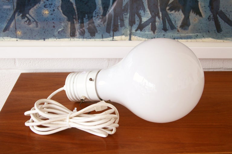 Pop Art Oversized Light Bulb Lamp at 1stDibs
