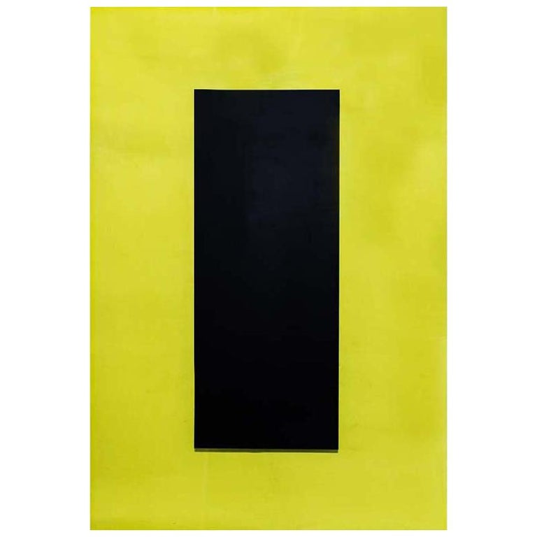 Pop Art Yellow and Black Perspex Light Panel by Johanna Grawunder ...