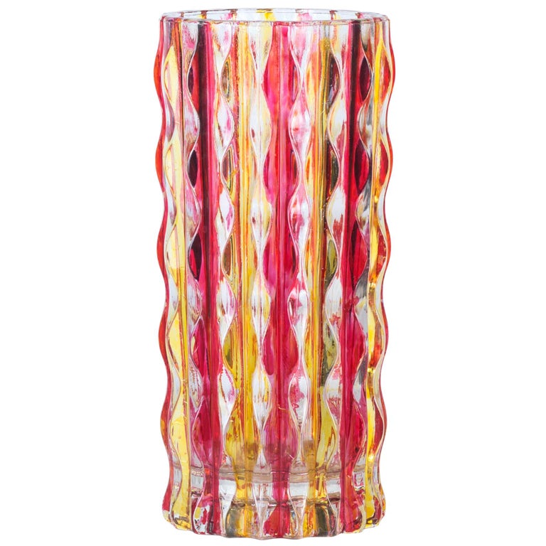 Pop Glass Vase, Italy, 1970s For Sale at 1stDibs