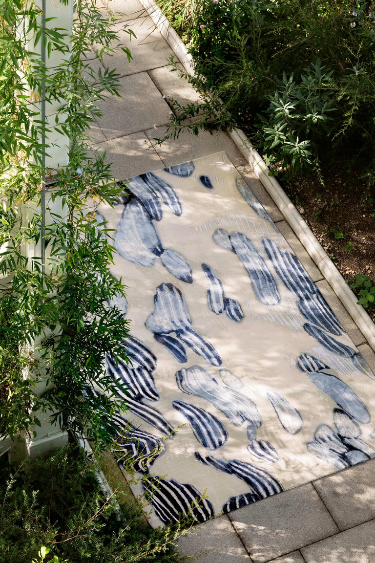 Poplar by Chihuly Hand Knotted Rug in Wool and Silk ( 12' x 9' ) For ...