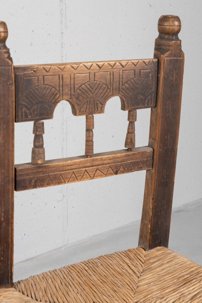 Poplar Straw-Bottom Chair, East Europe, Early 1800 For Sale at 1stDibs ...