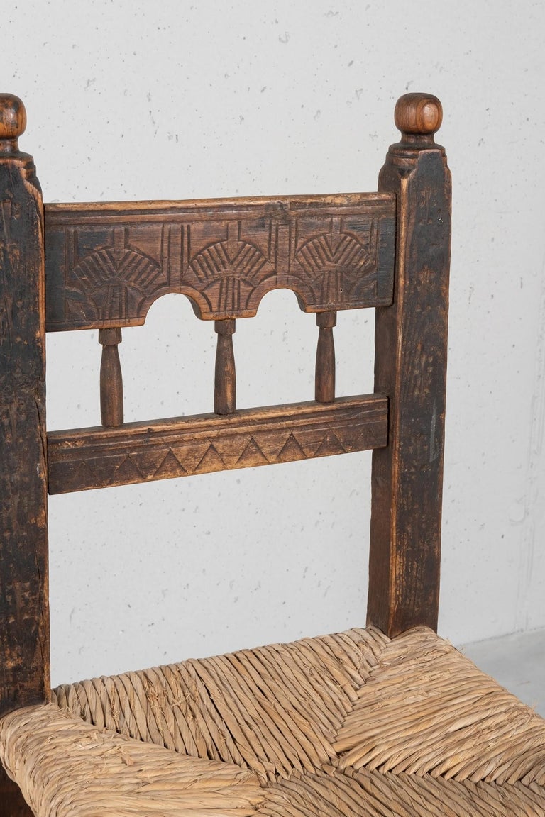 Poplar Straw-Bottom Chair, East Europe, Early 1800 For Sale at 1stDibs ...