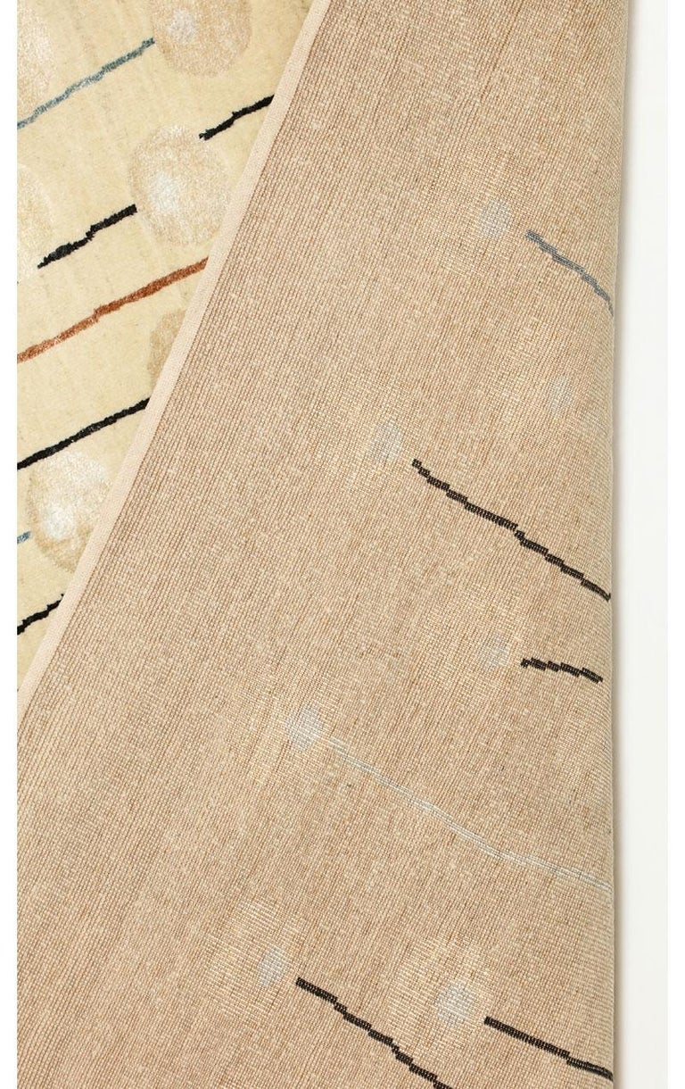 Orley Shabahang "Poppies" Art Deco Persian Rug, 10x14 For Sale at 1stDibs