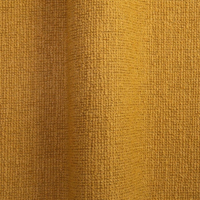 Popus Editions Giovanna 2.5 Seater Sofa in Corn Megeve Fabric with a ...