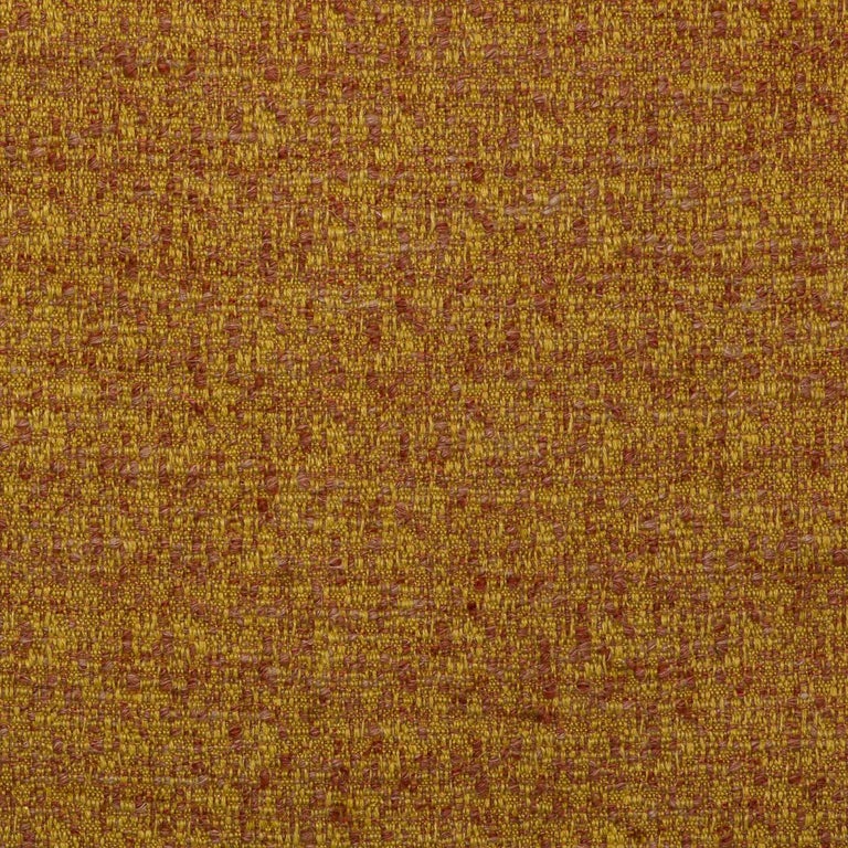 Popus Editions Giovanna 2.5 Seater Sofa in Saffron Zanzi Linen Fabric ...