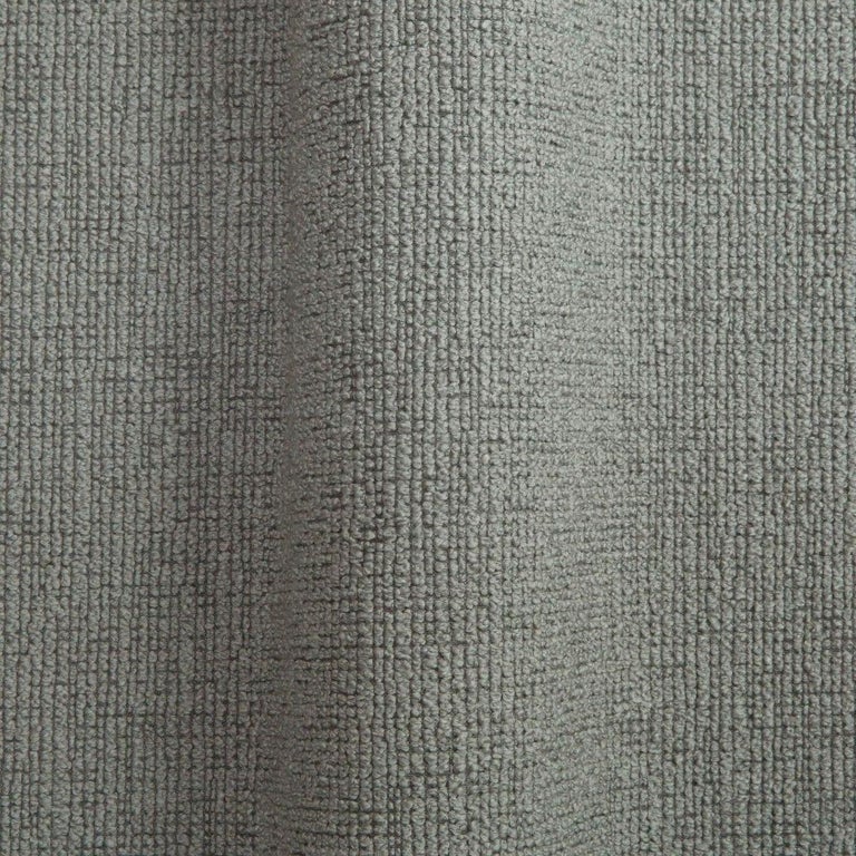 Popus Editions Giovanna 3 Seater Sofa in Mouse Megeve Fabric with Knit ...