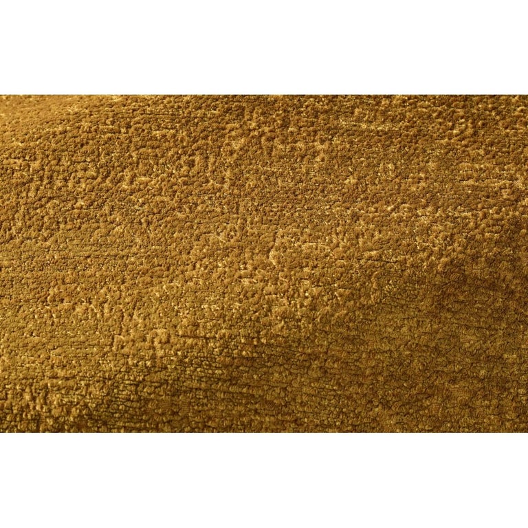 Popus Editions Graziella 4 Seater Sofa in Amber Venice Chenille Velvet ...