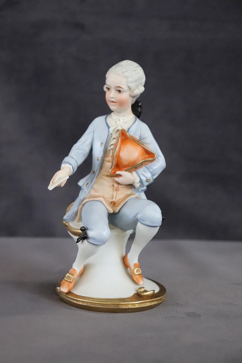 Porcelain Biscuit by Benacchio for Triade, Italy, 1980s at 1stDibs