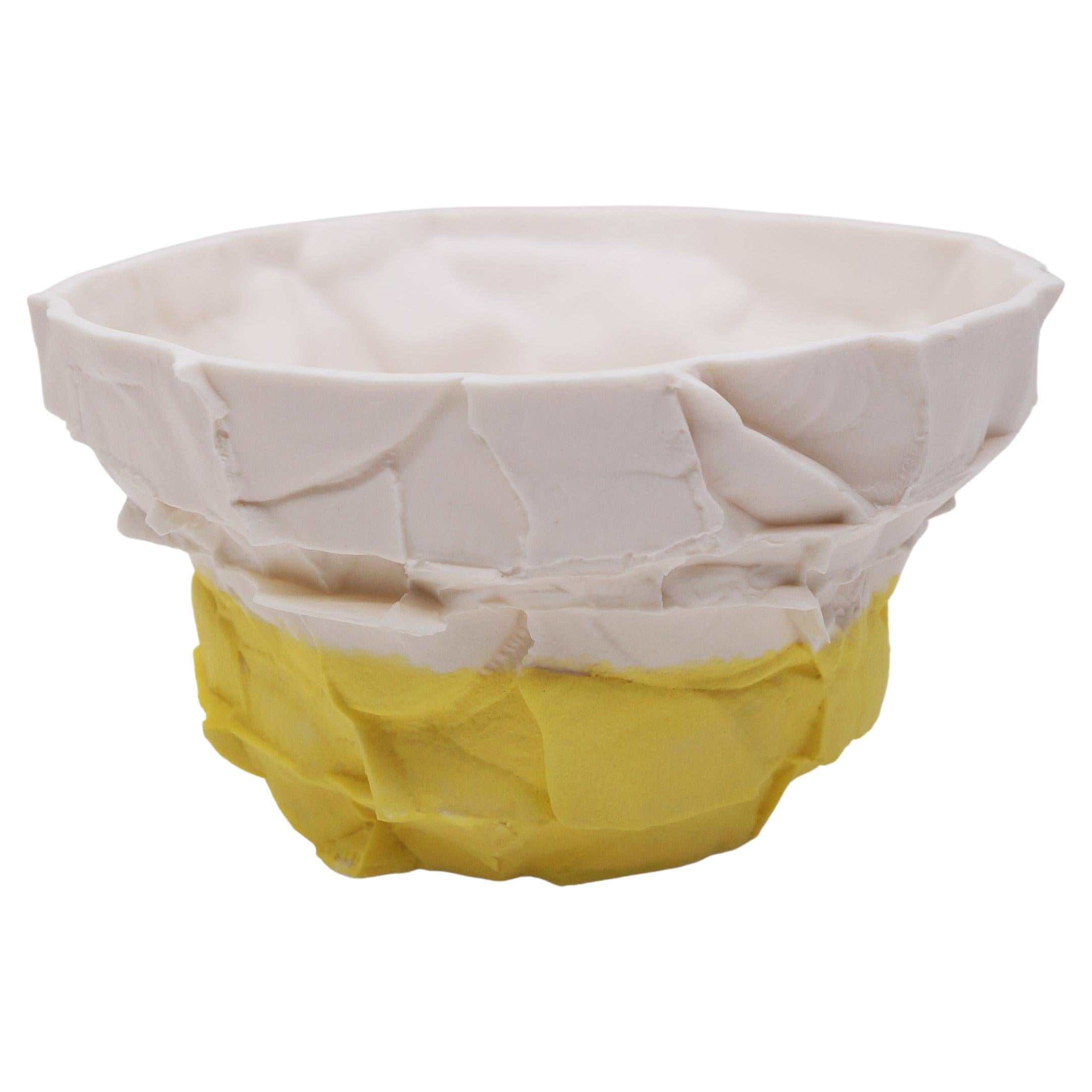 Bone Porcelain Serving Bowl by Mary Roehm For Sale at 1stDibs