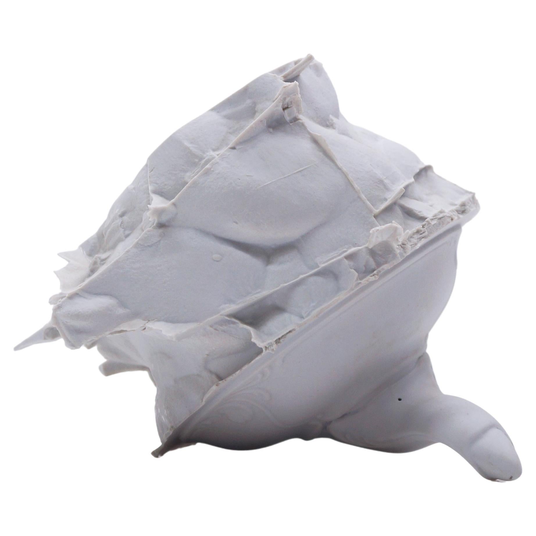 Bone Porcelain Serving Bowl by Mary Roehm For Sale at 1stDibs