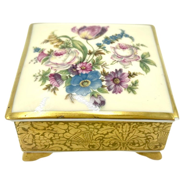Porcelain Casket, Box, Rosenthal, Germany, 1942 For Sale at 1stDibs