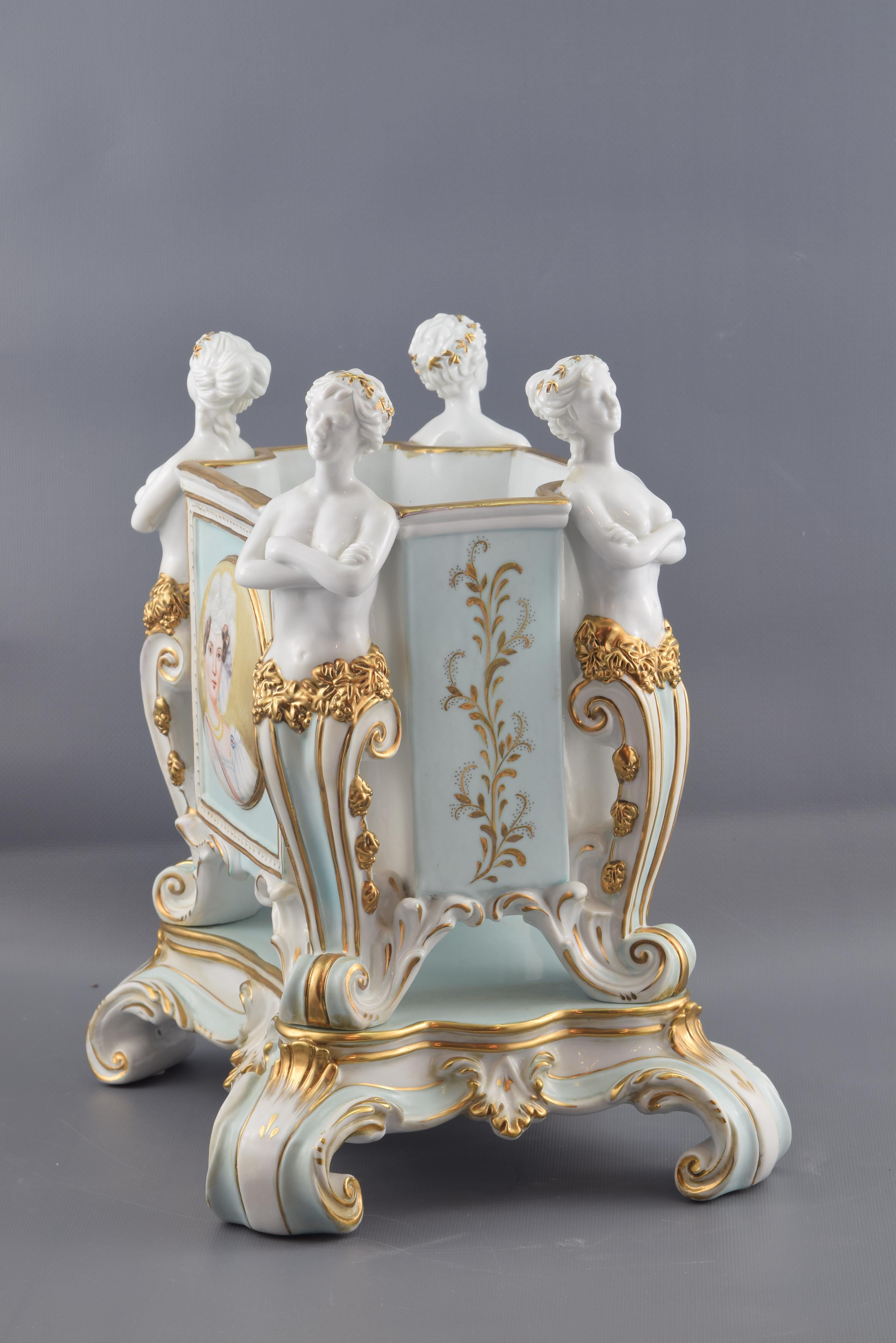Porcelain Centerpiece, after Models from Sèvres, France at 1stDibs